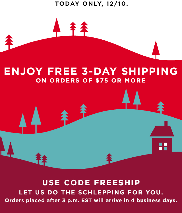 Old Navy: You shop, we drop. FREE 3-day shipping today only. | Milled