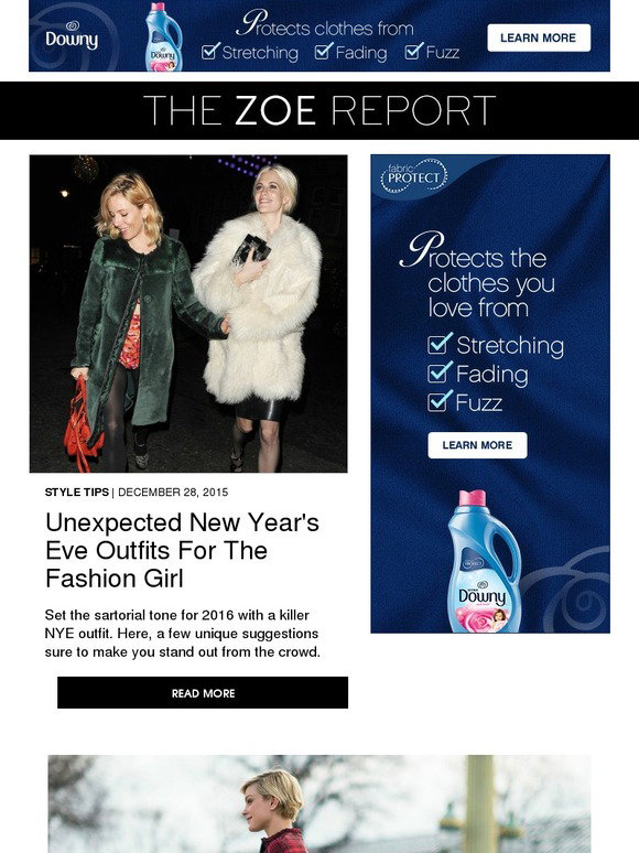 The Zoe Report: How Cool Girls Do NYE Dressing | Milled