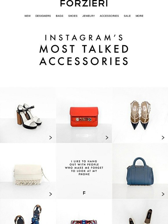 Forzieri: Instagram's Most Talked Accessories | Milled