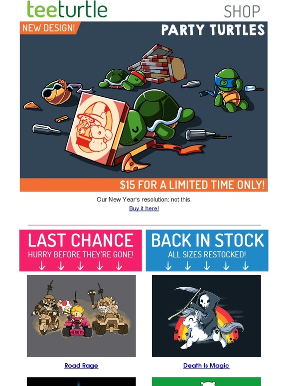 TeeTurtle: These turtles had a SHELL of a year! | Milled