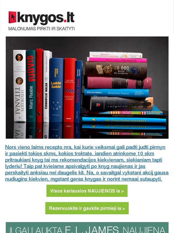 Knygos: 10 sėkmę pritraukiančių knygų + visos galiojančios akcijos ...