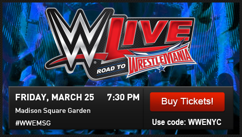 WWE Shop: Here is your presale for WWE Live Road to WrestleMania in New ...