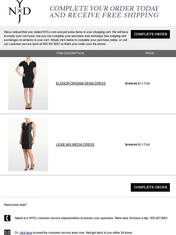 NYDJ: Order today and receive free shipping from NYDJ.com! | Milled