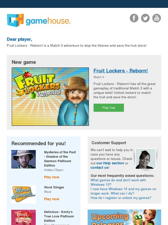 GameHouse: NEW! Fruit Lockers - Reborn! | Milled