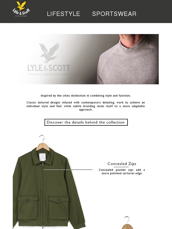Lyle and Scott: Incoming: The London Collection launching soon | Milled