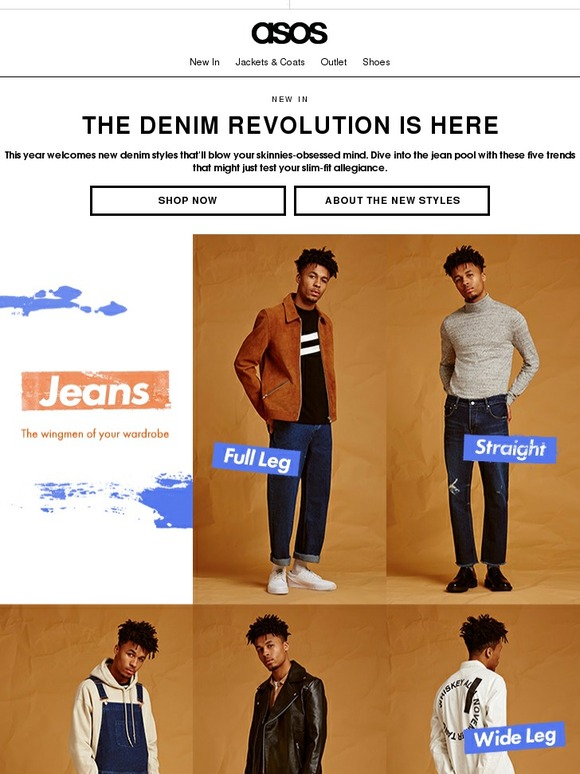 ASOS: Five fresh new denim trends | Milled