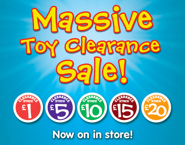 Smyths Toys: Massive Toy Clearance Sale Now On! Toys for £1, £5, £10 ...