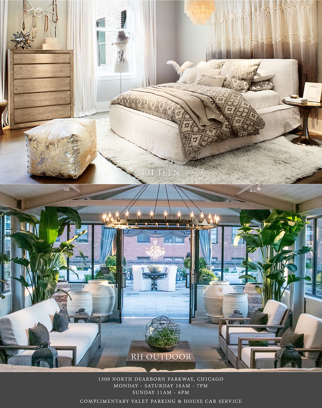 Restoration Hardware: RH Chicago. The Gallery at the Three Arts Club ...