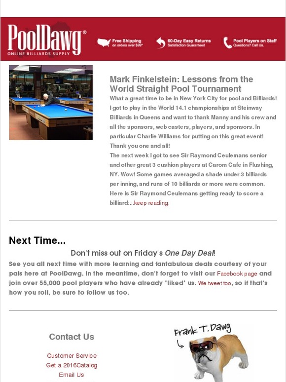 PoolDawg: Pooldawg Academy: Lessons from the World Straight Pool ...