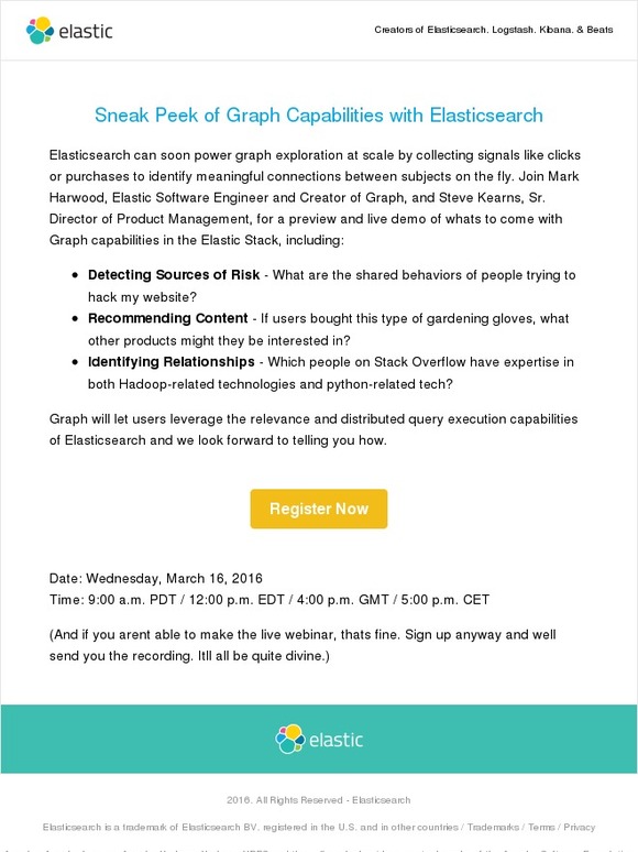 Elastic: [Webinar] Sneak Peek of Graph Capabilities with Elasticsearch ...