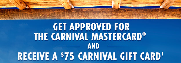 Carnival: Last Chance: You're Invited To Apply ($75 Gift Card Included ...
