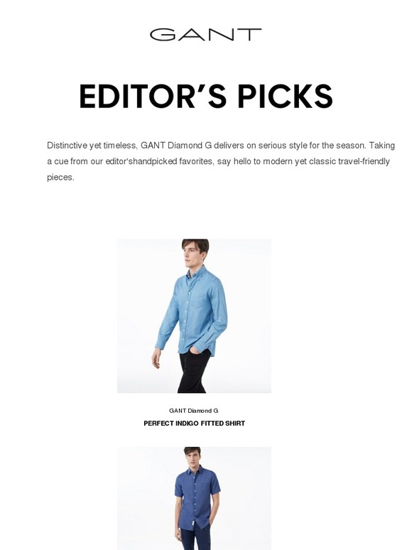 GANT: Editor's Picks: GANT Diamond G Edition | Milled