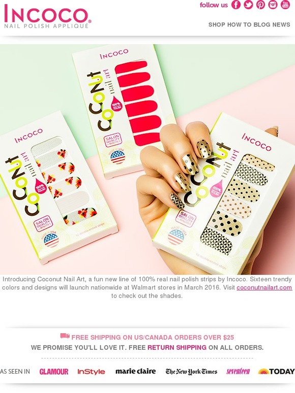 Incoco: Introducing Coconut Nail Art | Milled