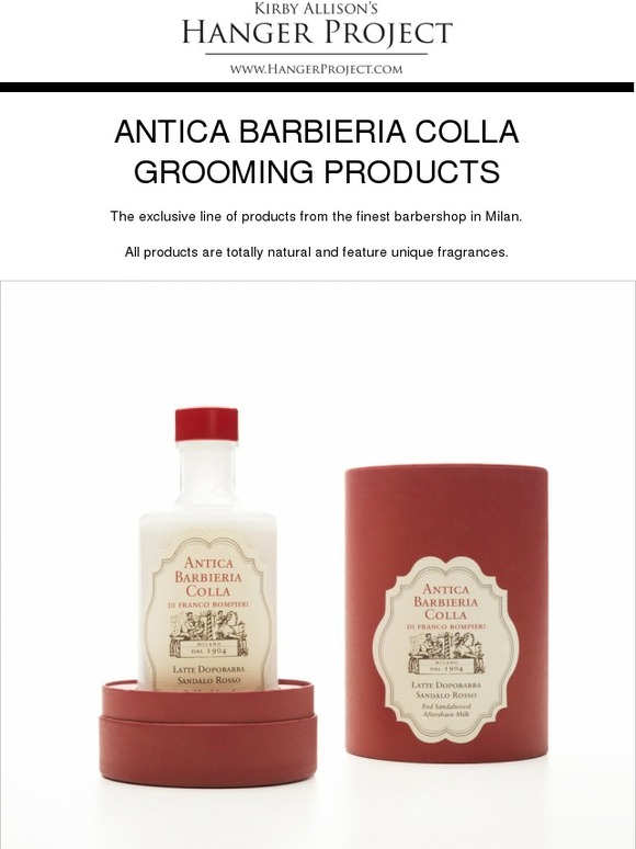 Kirby Allison: Shave Your Face With the Best: Antica Barbieria Colla ...