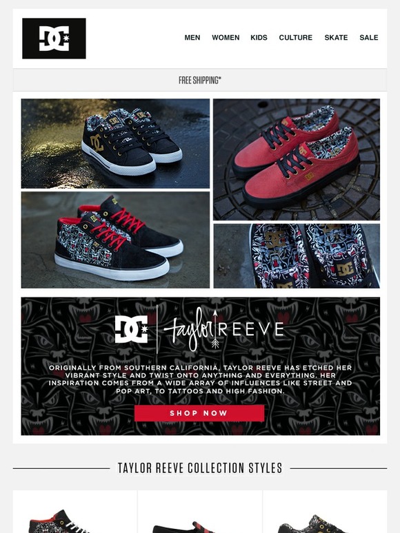 DC Shoes: Introducing The DC x Taylor Reeve Women's Collection | Milled