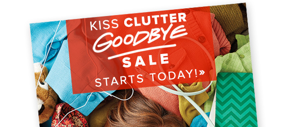 The Container Store: Kiss Clutter Goodbye Sale starts TODAY! | Milled