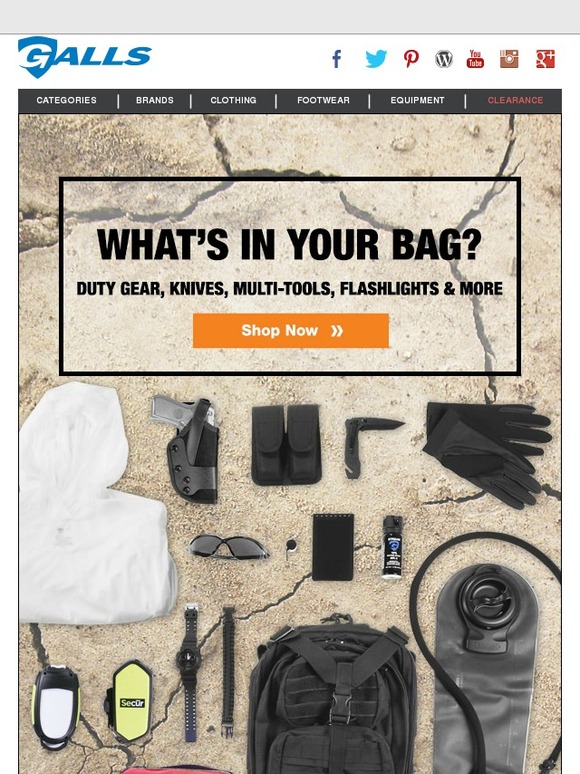 Galls: What's in your bag? | Milled