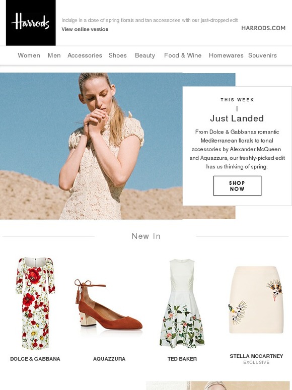 Harrods: Trending: Spring Styles | Milled