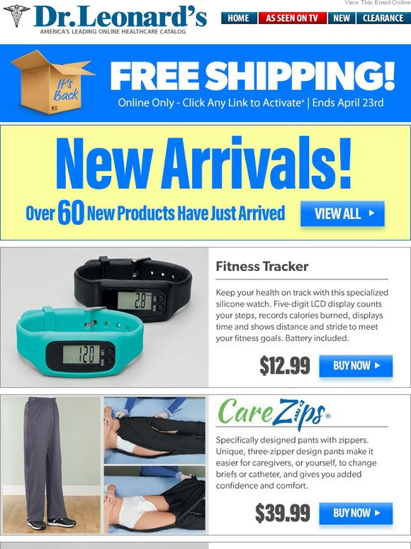 Dr. Leonard's: Spring is Here, and so is your Dr Leonard's Spring ...