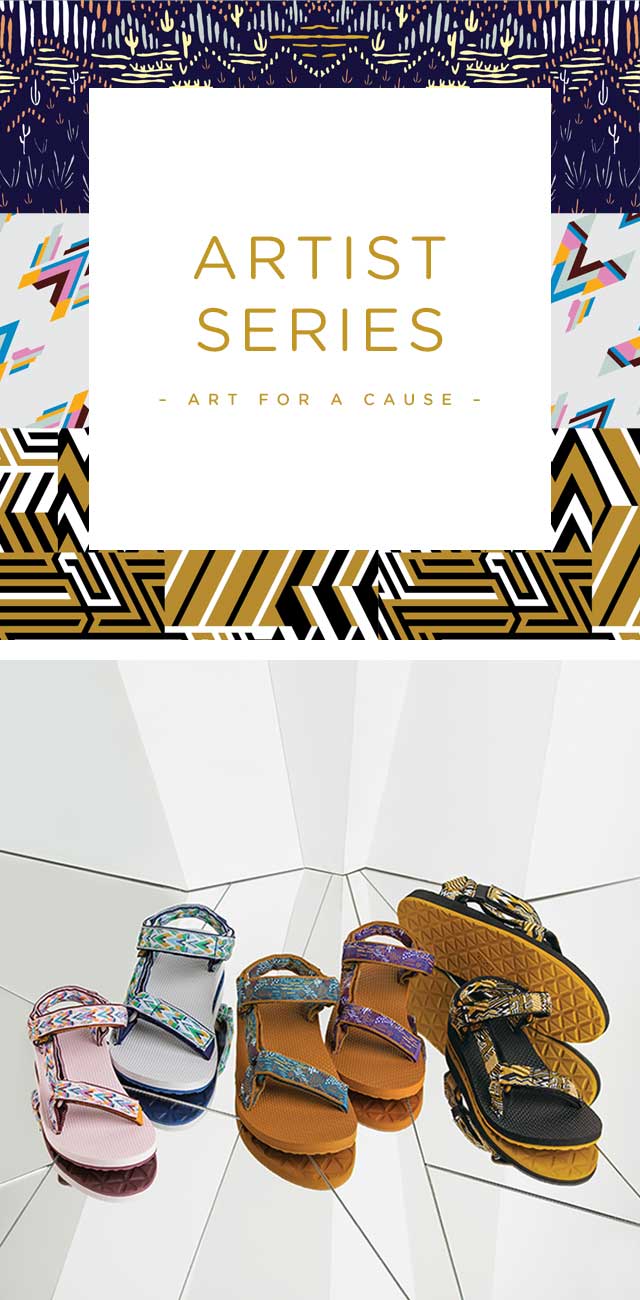 Teva: New Artist Series Originals: Works Of Art You Can Wear | Milled