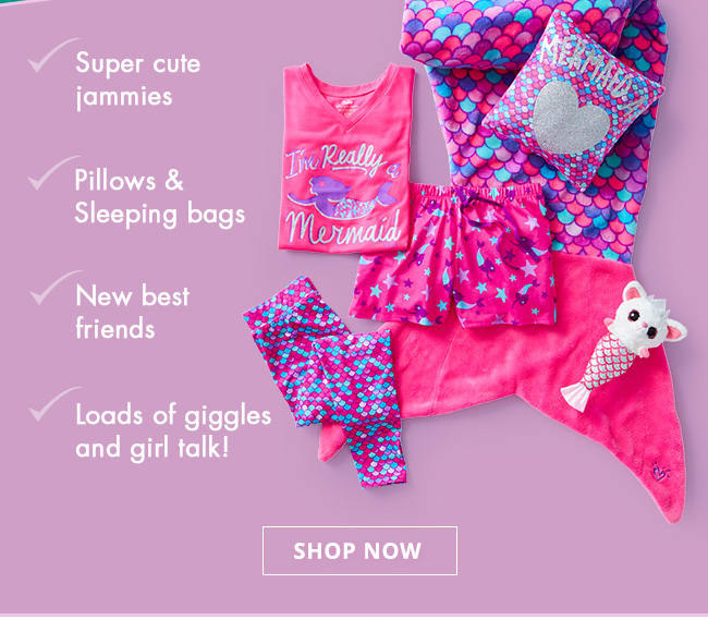 Justice: The perfect sleepover checklist | Milled