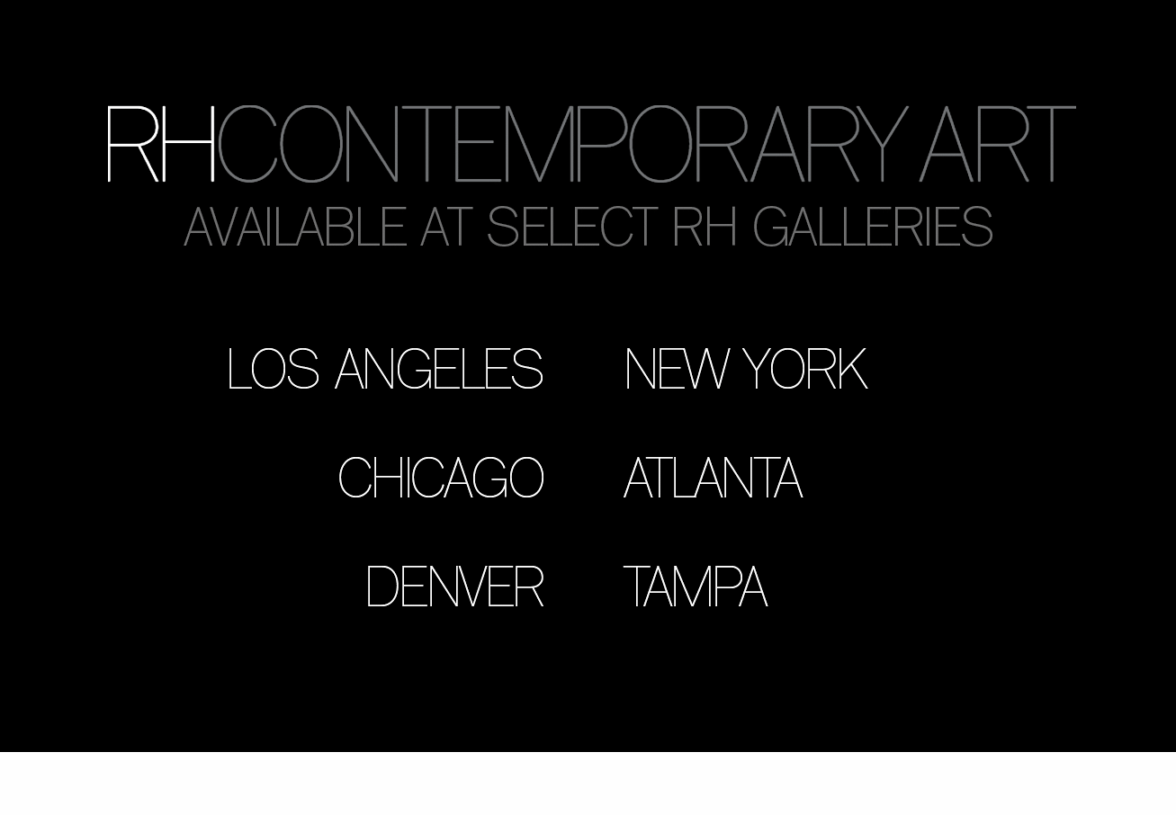 Restoration Hardware: Explore the World of RH Contemporary Art | Milled