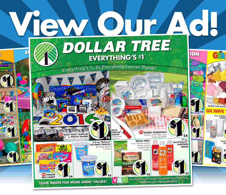 Dollar Tree: View Our New Ad for Summer Celebration Essentials! | Milled