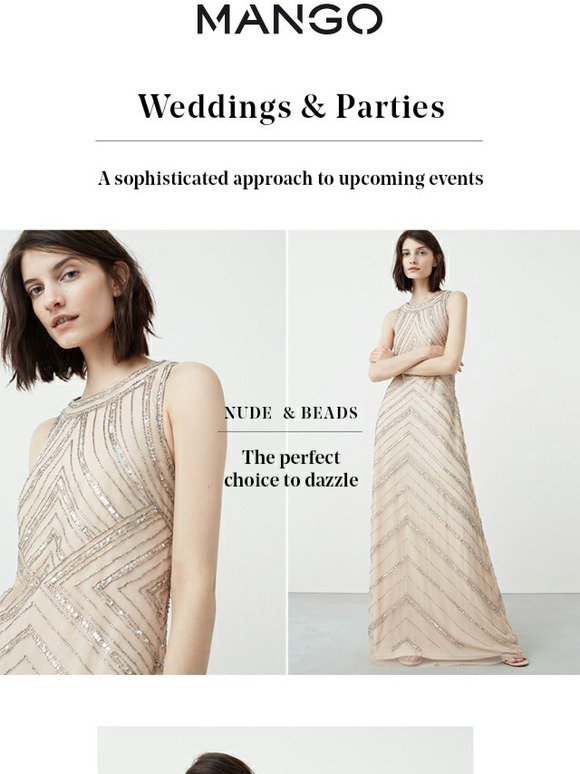 Mango: Weddings & Parties collection: the latest styles to be the best ...