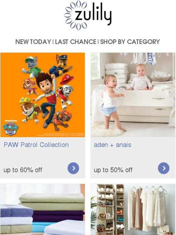 Zulily: Ni-Ni-Ni-Ni-Ni-Ni-Ni-Nick, Nickelodeon! Plus PAW Patrol ...