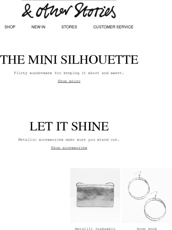 & Other Stories: The mini silhouette | Milled