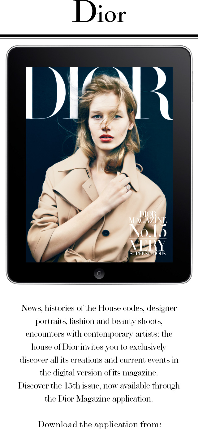 Dior: Exclusive Invitation - Dior Magazine App | Milled