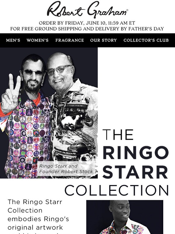 Robert Graham: Presenting Ringo Starr X Robert Graham | Milled