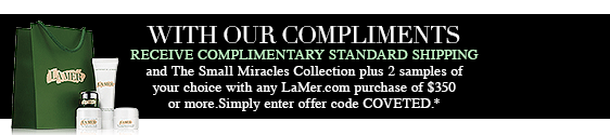 La Mer: Receive the 4-Piece Small Miracles Collection with any $350 ...