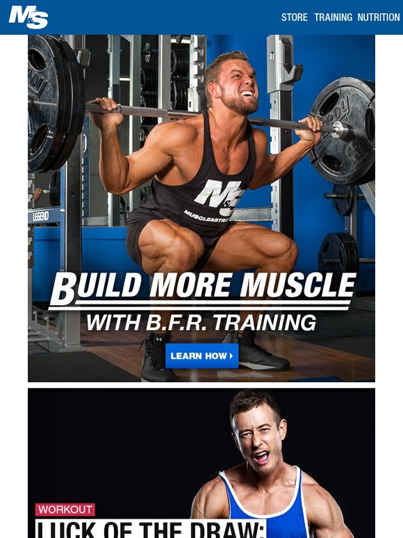 Muscle & Strength: Build More Muscle With BFR Training | Milled
