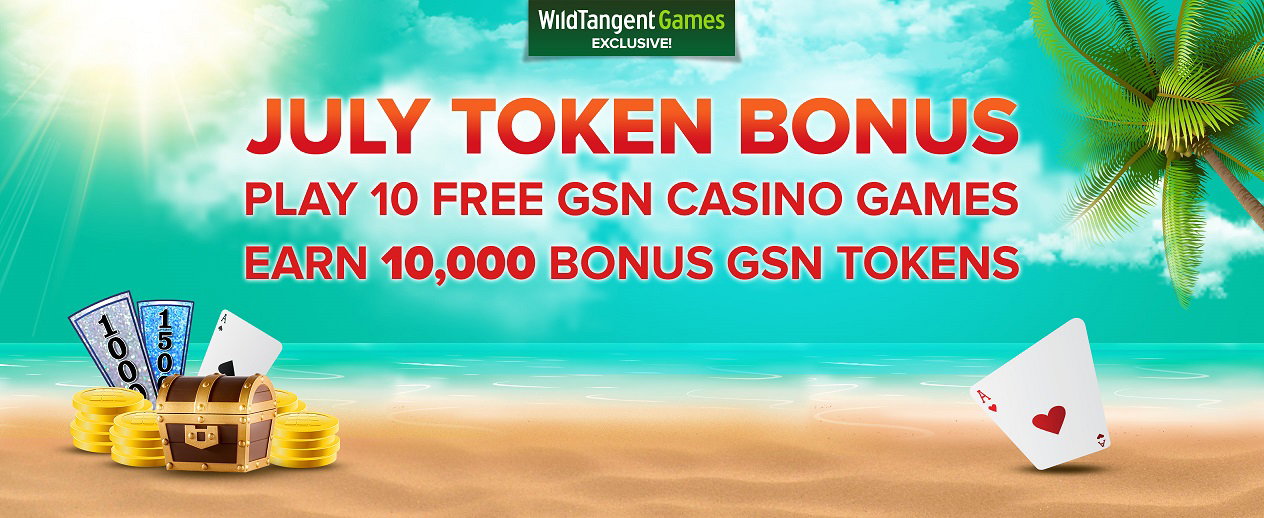 WildTangent Games: Earn 10,000 bonus GSN tokens! | Milled