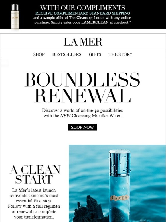 La Mer: Discover the Boundless Renewal of The NEW Cleansing Micellar ...