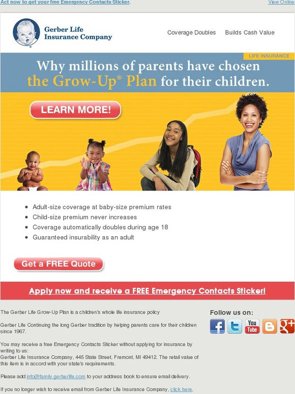 Gerber Life: 4 reasons to choose the Grow-Up® Plan | Milled