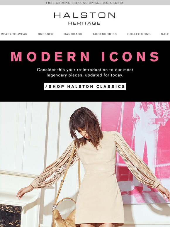 Halston: 4 Halston classics, totally reimagined | Milled
