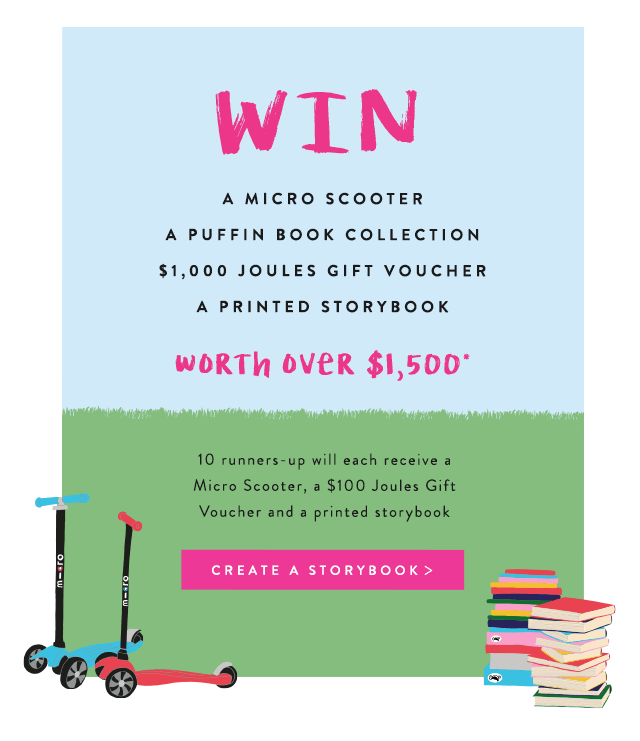 Joules: Create your own storybook to win a prize worth over $1,500 | Milled