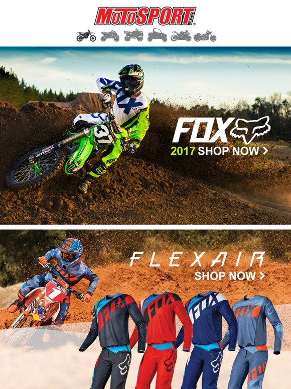 MotoSport: New 2017 Fox Gear Now Available | Milled