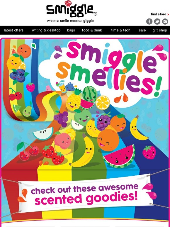 Smiggle: mirror mirror on the wall, who is the smelliest of them all ...