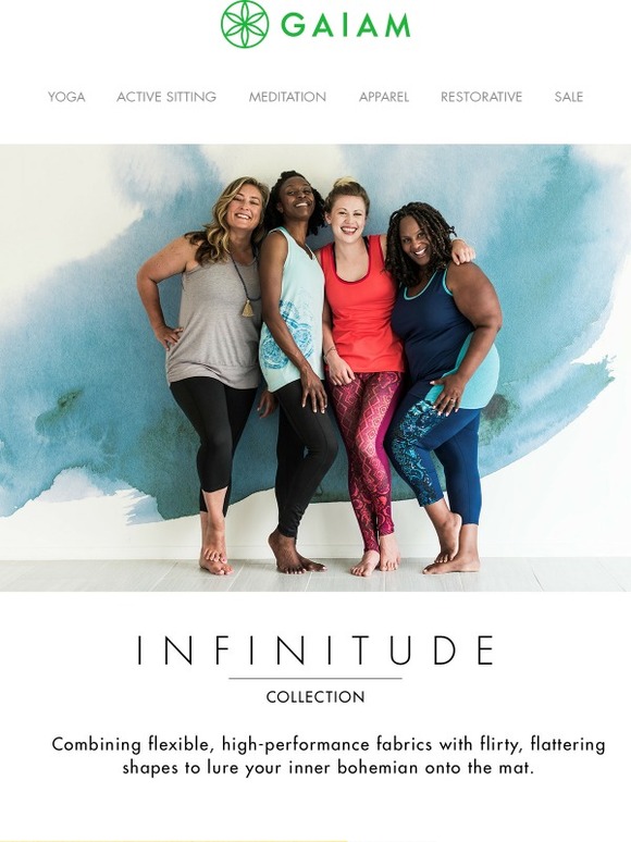 Gaiam: New: Our Infinitude Collection | Milled