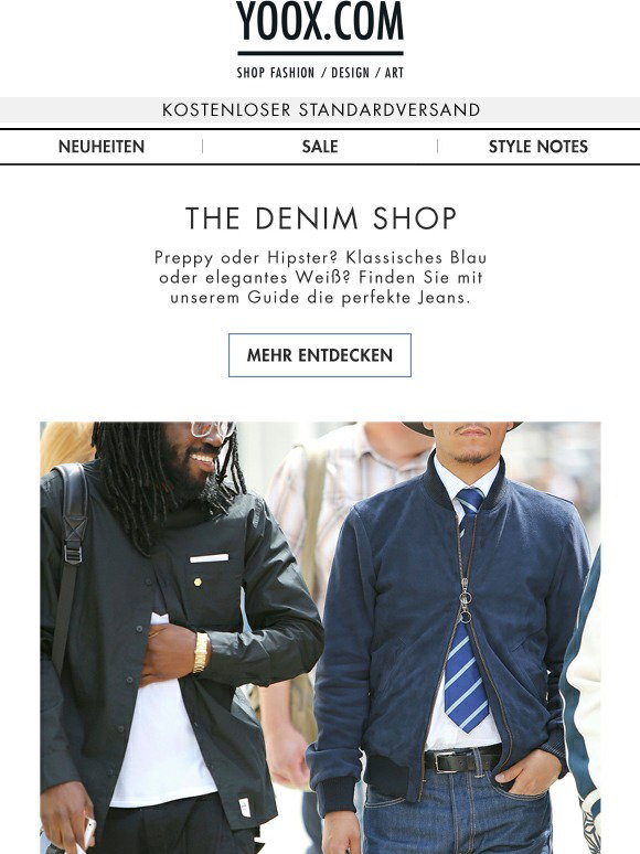 YOOX: Denim-Guide: Die perfekte Jeans | Milled