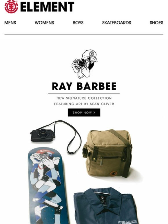 Element: New Ray Barbee Signature Collection & Video | Milled
