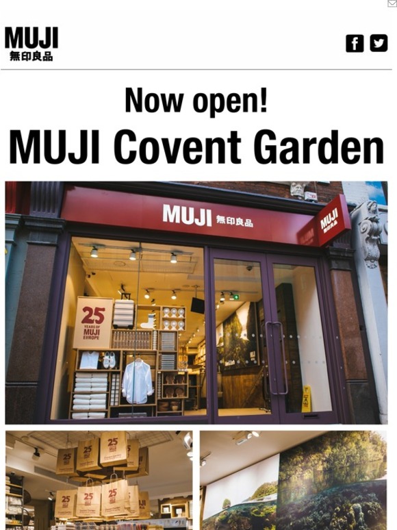 MUJI: MUJI Covent Garden is Now Open! | Milled