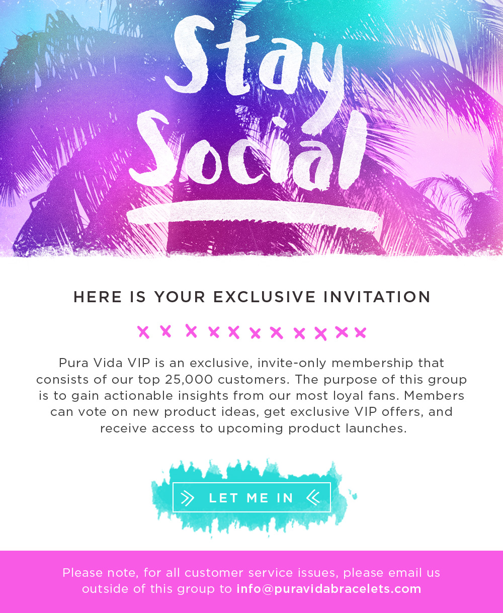 Pura Vida: Here is your exclusive invitation | Milled