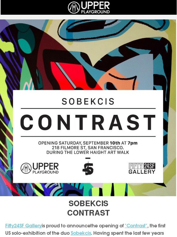 Upper Playground: SOBEKCIS SHOW x LOWER HAIGHT ART WALK x HIGH TIDE ZIP ...