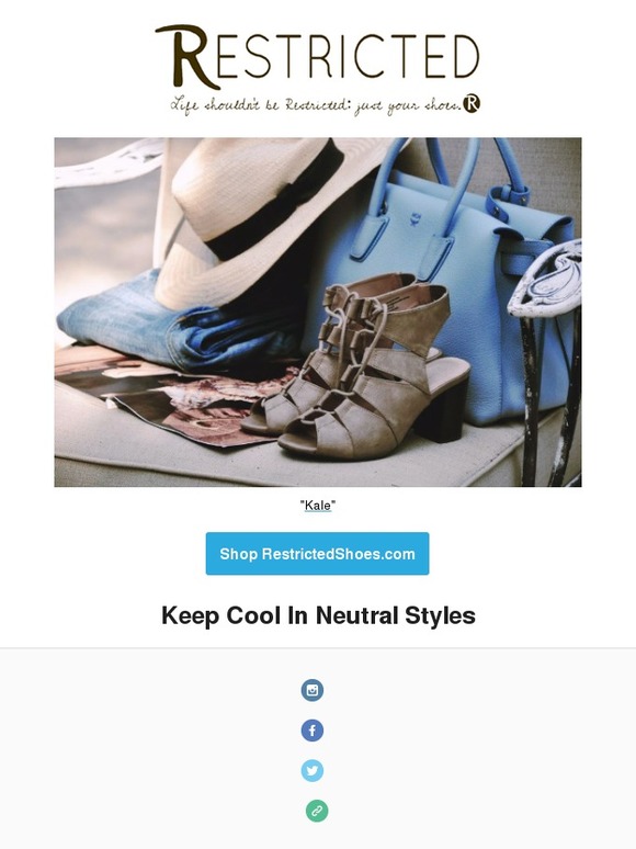 Restricted Footwear: Neutral Footing | Milled