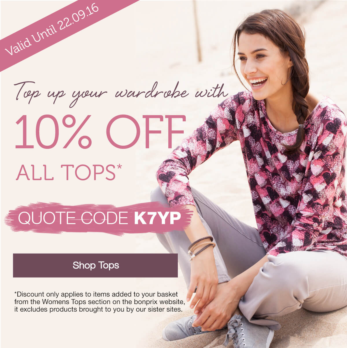 Bonprix UK: 10% Off Tops | Milled