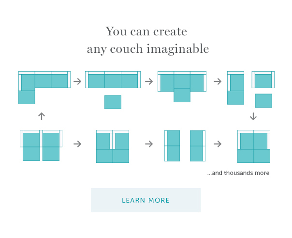 LoveSac: Bold NEW colors. Infinite rearrangeability. | Milled